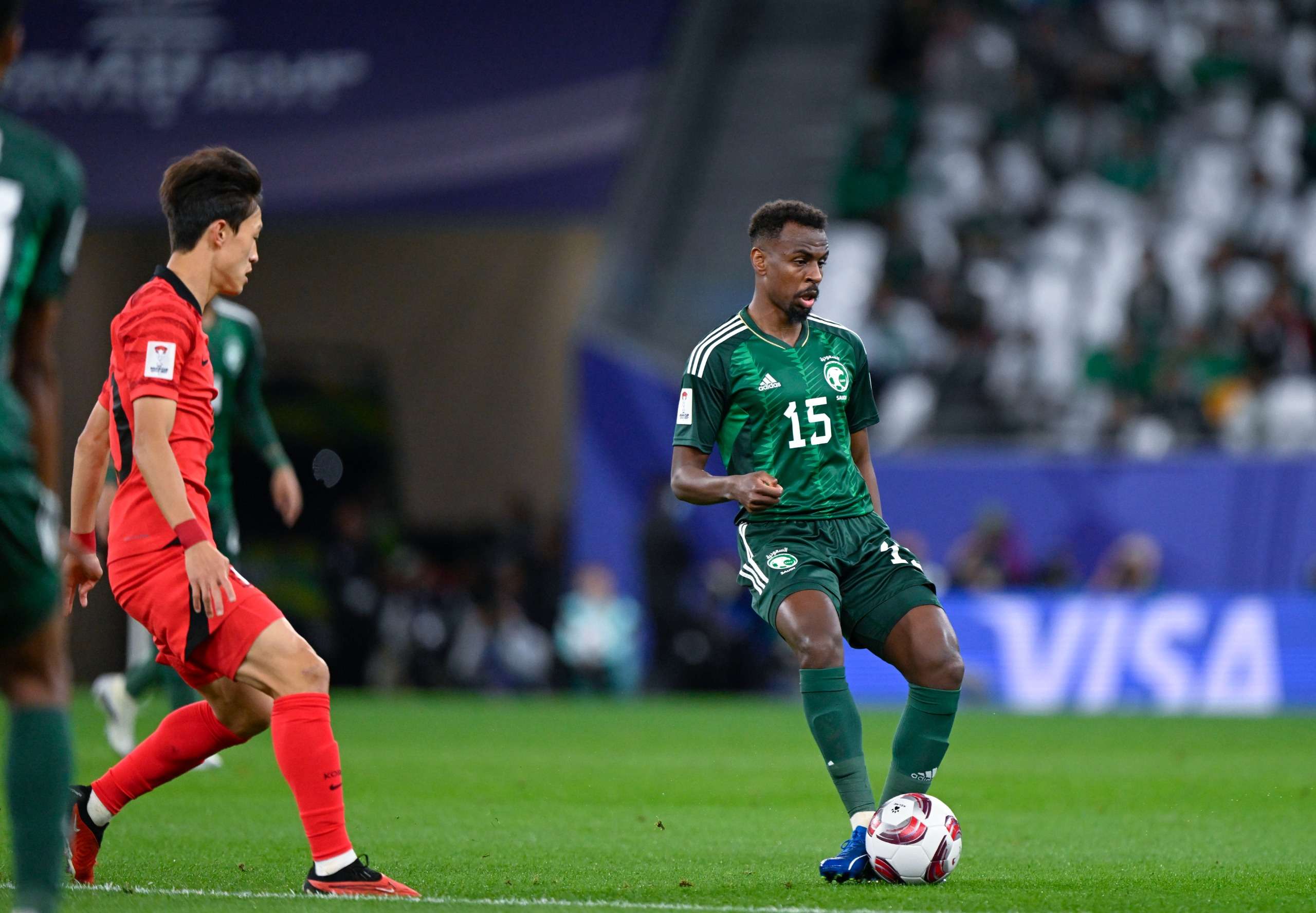 فيديو هدف منتخب كوريا الجنوبية الأول ضد السعودية في كأس امم آسيا